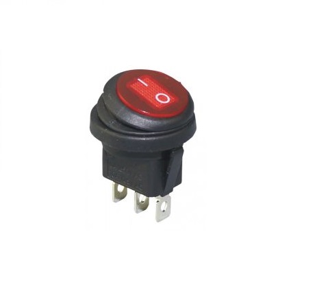 Buton / switch waterproof proiector LED - Piese și accesorii AUTO-MOTO-ATV